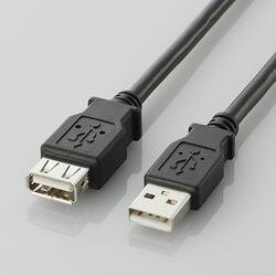 マウスやキーボードなどのUSBケーブルの長さが足りないときに、延長してパソコンと接続できるUSB2.0延長ケーブル。 [対応機種]USB TypeA コネクタを持つケーブル類。USB(Aタイプ:オス)のインターフェイスを持つメモリーカードリ...