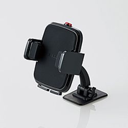 　検索キーワード:ELECOM | えれこむ | カーアクセサリー |スマートフォンを車内に設置できる、粘着テープ貼り付けタイプの車載ホルダーです。 粘着テープの貼り付け面に軟質素材を使用しています。強力粘着テープでダッシュボードにしっかり...