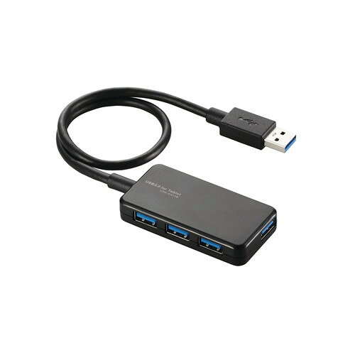 　SurfaceやWindowsタブレットに接続することで、USB3.0に対応したUSBメモリやカードリーダー、HDDなどが使用できる4ポートUSB3.0ハブです。タブレットでの使用に最適なケーブル長30cmです。検索キーワード:ELECO...