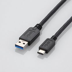 　USB(Aタイプ:メス)を搭載しているパソコンなどに、USB(Type-C:メス)を搭載している機器を接続し、充電やデータ転送ができるUSB3.1ケーブルです。最大10GbpsとUSB2.0の約20倍もの超高速データ転送を実現するUSB3...