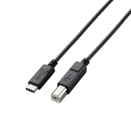 USB2.0の規格である「Certified Hi-Speed USB(USB2.0)」の正規認証品!USB Type-Cコネクタを搭載!USB Type-Cを搭載しているパソコンなどに、USB2.0 Standard-Bを搭載している機器...