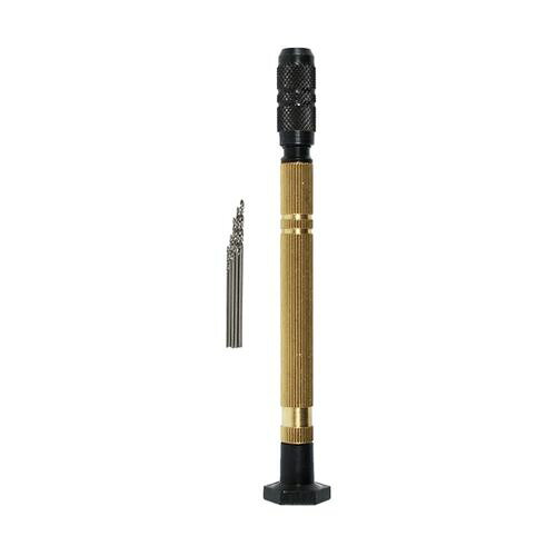 ピンバイスセット 0〜1.0mm PV-10ピンバイスセット 0〜1.0mm PV-10。精密部分の修理、加工用として必要な工具です。微小な部分をチャックにはさんで加工したり、小径のドリルの穴あけホルダー、小径のタップホルダーとしてお使いく...