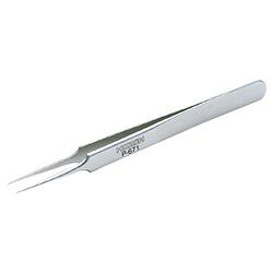 ピンセット(ツイーザー) 精密型 完全非磁性 先端幅0.15mm 材質ステンレス P-671全長: 110mm、先端開き: 6mm、先端幅: 0.15mm、材質:ステンレス、質量: 13g。ピンセット(ツイーザー) 精密型 完全非磁性 先端...