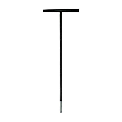 六角穴付ボルト類の締結用。STT5008。梱包・工具・作業用品 ＞ 作業用品 ＞ 手作業工具 ＞ 六角棒レンチ。●首下の全長が500mmと長く、奥まったねじの締め付けに威力を発揮します。●従来のボールポイントに比べ10〜20%ねじり強度が高...