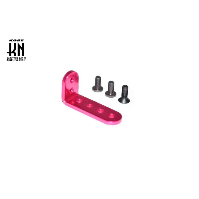 【商品説明】■汎用L字ステー【ロング】【特徴】■表面はアルマイト仕上げのアルミ製です。■M3ネジを使用のため荷台等また重量物に対しては使用はできません。■カウルひび割れ等、小物などドレスUP等にご使用ください。■ネジ穴が切ってあります。【ス...
