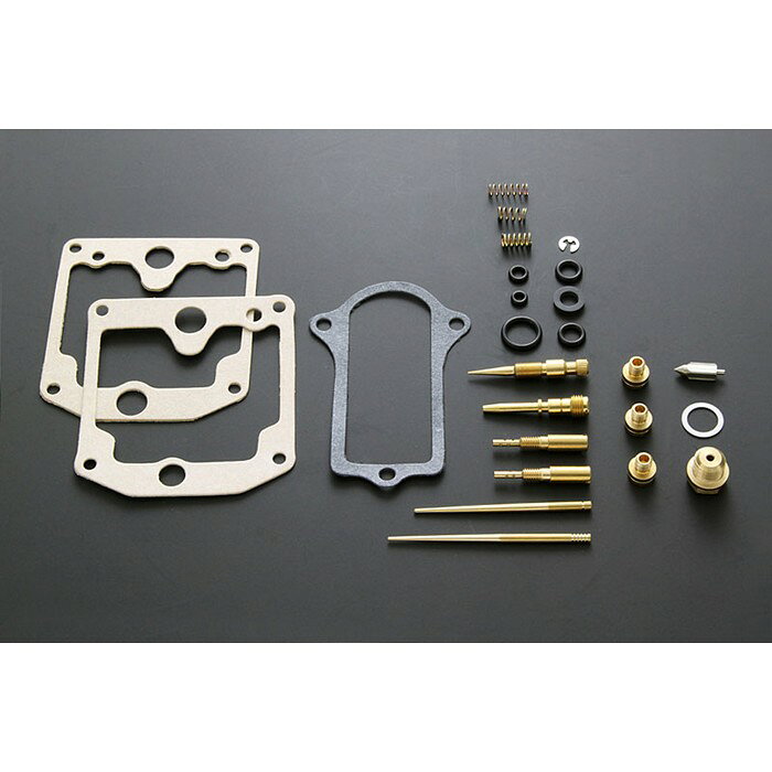 【適合車種】KawasakiZ750D1 77-78Z750FX (D2) 79Z750FX (D3) 80各1台分セットでのデリバリー（画像は一気筒分）【セット内容】上下パッキンニードルフロートバルブメイン＆スロージェットエアースクリュー...
