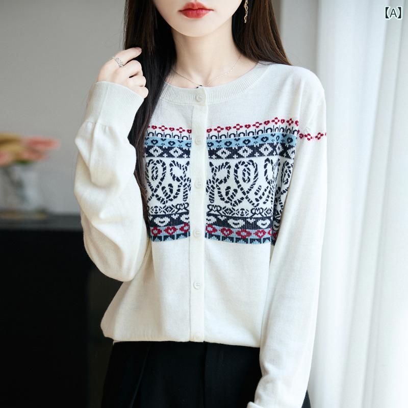 ・カテゴリ: カーディガン・スタイル: 日韓カジュアル・主な素材: ポリエステル約30-49%、羊毛30%以下・ネックライン: クルーネック・袖丈: 長袖・柄: カラーブロック・厚さ: 適度・フィット: ルーズフィット・デザイン要素: ジャ...