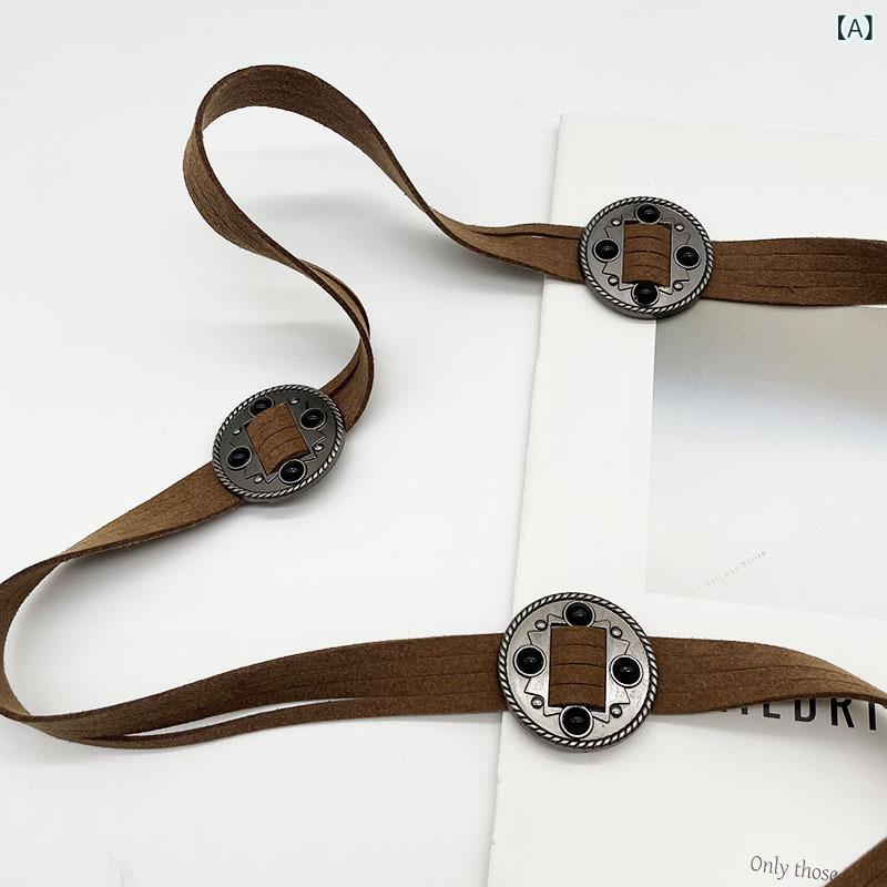 ・素材: 金属・バックル素材: 合金・留め具: ピンバックル・デザインモチーフ: ひょうたん・カラー展開: コーヒー、ブラック、カーキ・幅: 細身（2cm未満）・金具数: 6個、4個・サイズ: 140cm・スタイル: 個性的、ニッチ、SNS...