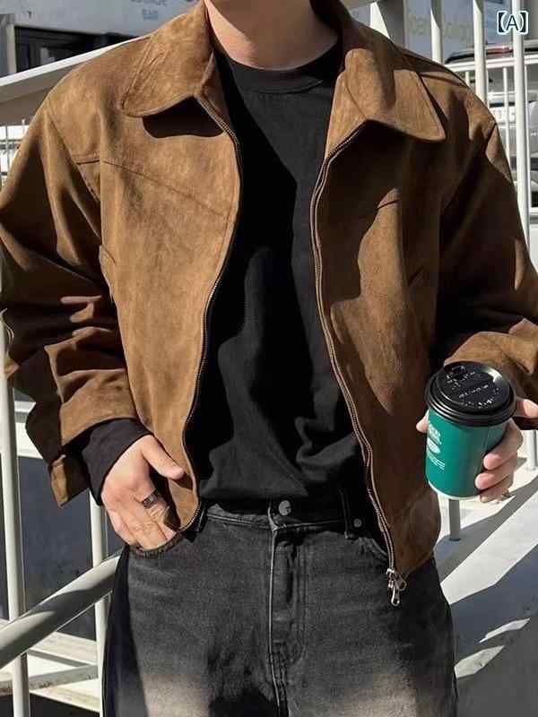・カテゴリ: ジャケット・スタイル: 韓国風・機能: 防風・主な素材: ポリエステル・素材混紡率: ポリエステル30〜80%・ネックライン: 襟付き・袖丈: 長袖・フィット: スリム・厚さ: 普通・着丈: レギュラー・フロント: ジッパー・...