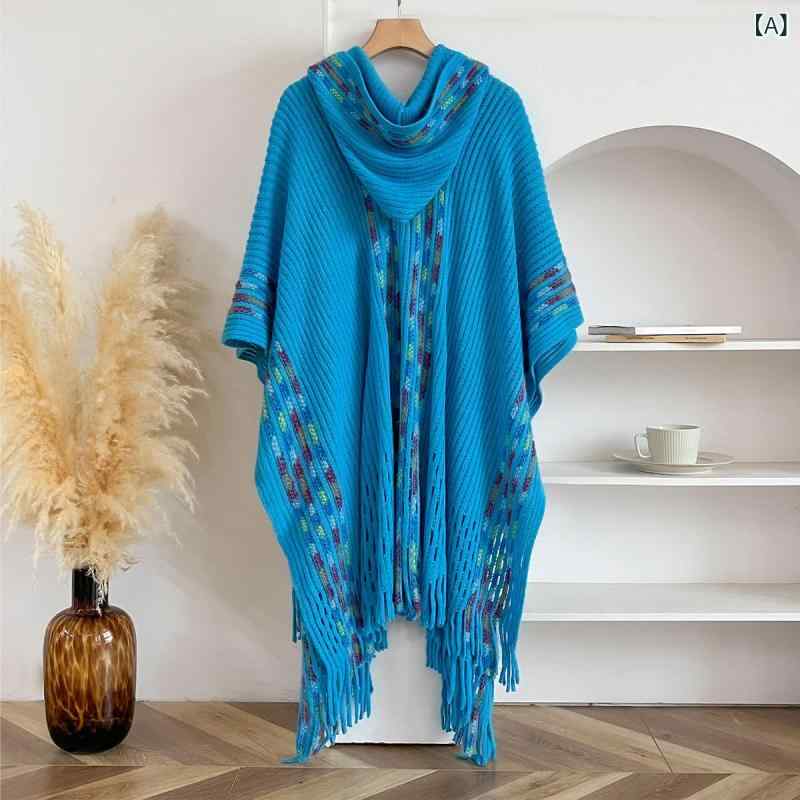 2個セット・織り方: 平織り・機能: 保温・スタイル: ロング丈・カラー展開: ブルー、ブラック、ホワイト・主な素材: ポリエステル100%・デザインテイスト: レトロ、ボヘミアン・加工: ニット・サイズ: 約83x165cm・デザイン要素...