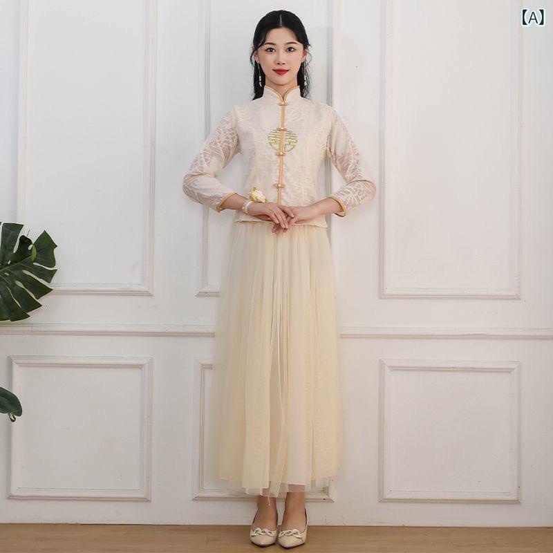 ・カテゴリ: パニエ・素材: スパンデックス90～95%・ネックライン: スタンドカラー・袖丈: 長袖・カラー展開: シャンパン・サイズ展開: S、M、L、XL、XXL、XXXL・スカート丈: ロング丈・対象年齢: 大人・対象性別: 女性・...