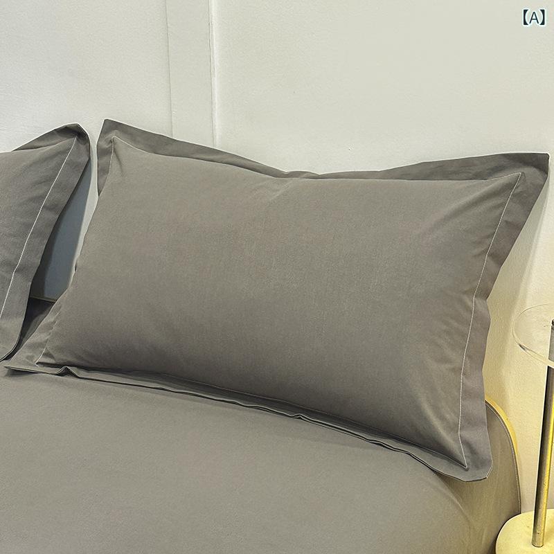 ・カテゴリ: 枕カバー・素材: 綿100%・サイズ: 48cm×74cm・スタイル: モダンシンプル・織り方: ツイル織り、キルティング・染色方法: 反応染料・カラー展開: オフホワイト、カーキ、エレガントブルー、カラフルストライプ、シンプ...