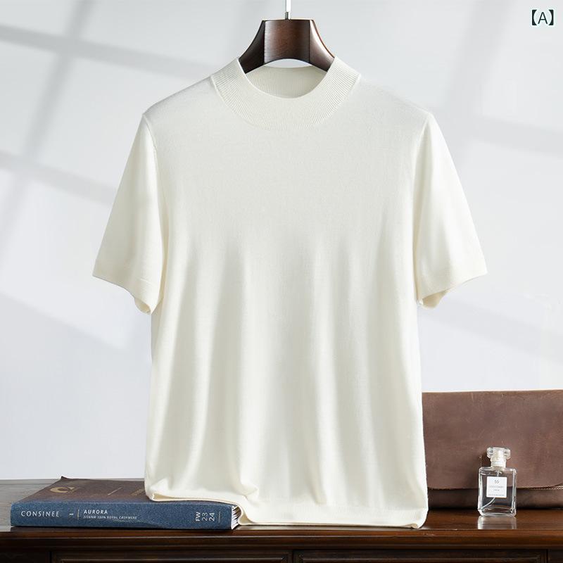 ・カテゴリ: カシミヤニット・デザイン: プルオーバー・スタイル: ビジネスカジュアル・素材: カシミヤ95%以上・ネックライン: クルーネック・袖丈: 半袖・柄: 無地・フィット: ルーズ・厚さ: 標準・着用シーン: カジュアル・対象: ...