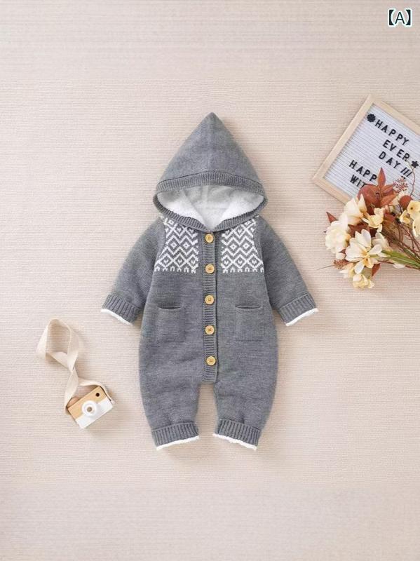 ・カテゴリ: ロンパース・主な素材: 綿95%・生地: ニット・厚さ: 普通・袖丈: 長袖・対象年齢: 1〜3歳・カラー展開: グレー、ピンク、キャラメル、ライトブルー、ネイビー、裏起毛グレー、裏起毛ピンク、裏起毛ライトブルー、裏起毛キャラ...