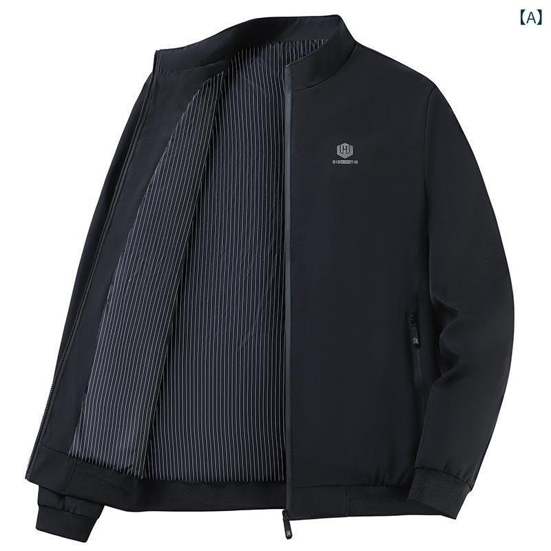 ・カテゴリ: ジャケット・スタイル: ベーシック、カジュアル・対象: ミドルエイジ男性・主な素材: ポリエステル100%・裏地素材: ポリエステル100%・機能: 通気性、防汚性、吸湿速乾、色落ちしにくい・厚さ: 標準・フィット感: レギュ...