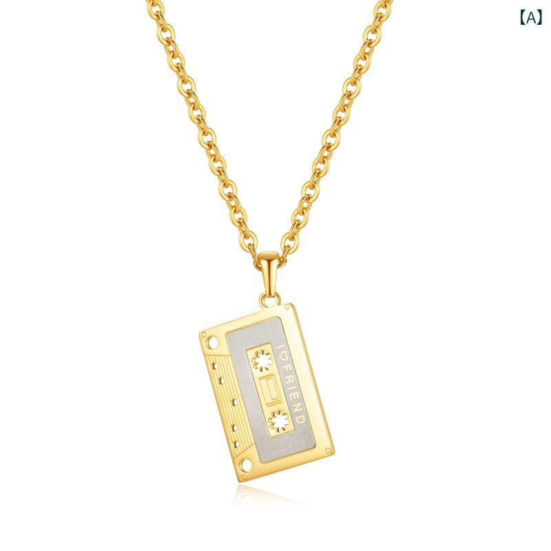 ・カテゴリ: ネックレス・素材: ステンレス・加工方法: 電気メッキ・形状: 幾何学模様・チェーンタイプ: 通常チェーン・周長: 20cm以下・カラー展開: ステンレスネックレス 男性用単体ペンダント、ステンレスネックレス 男性用ペンダント...