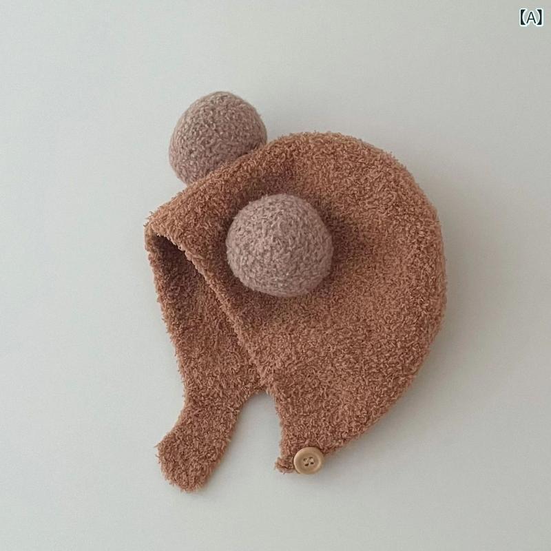 ・カテゴリ: 双球帽・カラー展開: 焦糖色、ホワイト、オフホワイト、イエロー、コーヒー、ブラック、ピンク、カーキ、グレー、レッド、ブルー、パープル・サイズ: フリーサイズ・つばの種類: つば無し・トップ形状: 丸型・機能: 保温、防風・スタ...