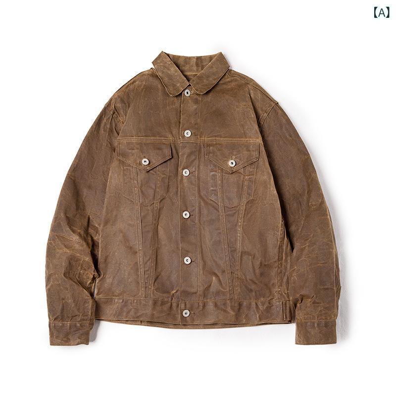 ・カテゴリ: ジャケット ・スタイル: アメカジ ・ネックライン: 襟付き ・フィット: スリムフィット ・前合わせ: シングルブレスト ・主な素材: 綿100% ・着用シーン: デイリー ・デザイン: パッチポケット ・裾デザイン: スト...