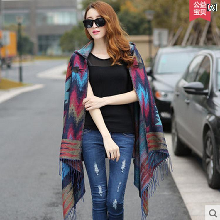 ・カテゴリ: ストール・主な素材: フェイクカシミア・対象性別: 女性・編み方: サテン織り・加工方法: サテン仕上げ・デザイン要素: フリンジ・機能: 保温・柄: 無地・幅: 132cm・スタイル: 欧米ストリート・カラー展開: ブルー、...