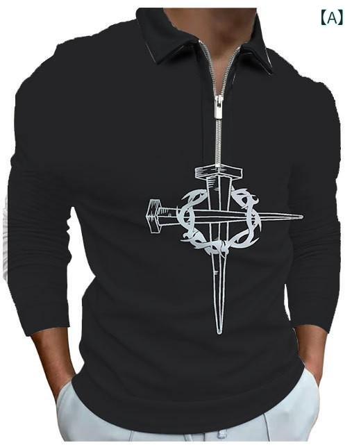 ・カテゴリ: ポロシャツ・スタイル: カジュアル・袖丈: 長袖・フィット: ルーズフィット・柄: マルチカラー・特殊加工: プリント、染め・厚さ: 普通・主な素材: ポリエステル80%・生地: メッシュ・シーン: カジュアル・サイズ展開: ...