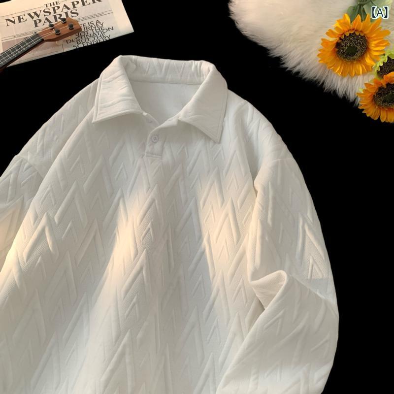 ・カテゴリ: スウェット・トレーナー・スタイル: カジュアル・デザイン: プルオーバー・フィット: ルーズフィット・ネックライン: 襟付き・袖丈: 長袖・袖タイプ: レギュラー・主な素材: ポリエステル98.3%、スパンデックス1.7%・厚...