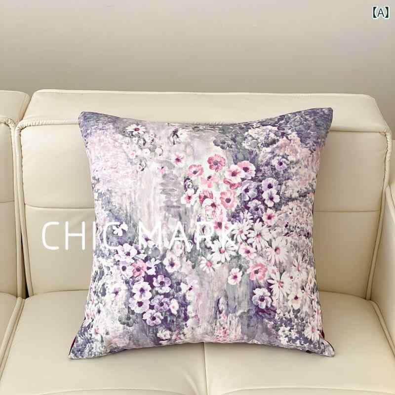 ・カテゴリ: クッションカバー、抱き枕カバー・カバー素材: 混紡・柄: 植物花柄・サイズ展開: 45x45cm、30x50cm・織り方: 刺繡・スタイル: フレッシュ&amp;amp;シンプル・中材: PP綿