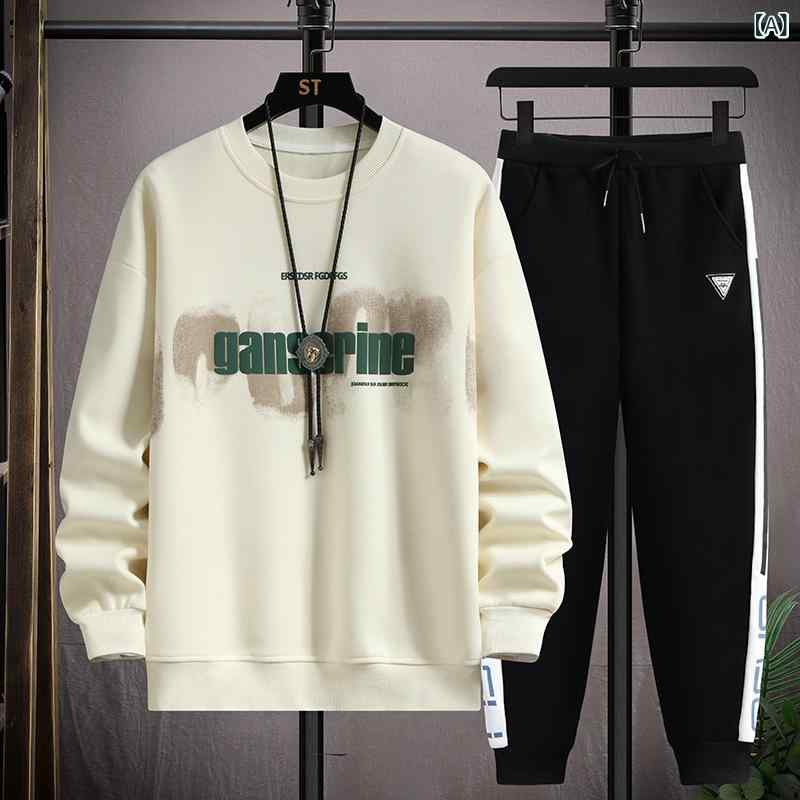 ・カテゴリ: メンズカジュアルセットアップ・スタイル: スポーツ・厚さ: 普通・丈: ロング丈・袖丈: 長袖・主な素材: 綿混紡 (綿53.6%)