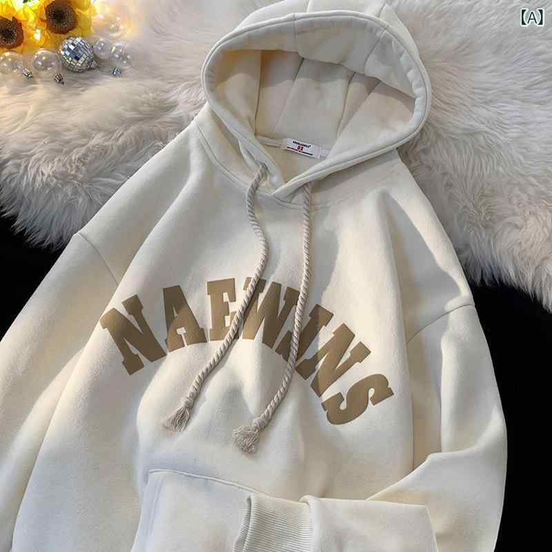 ・カテゴリ: パーカー/スウェット・スタイル: カジュアル・タイプ: プルオーバー・ネックライン: 襟付き・フード: フード付き・厚さ: 厚手・主な素材: 綿70%・シーン: カジュアル・柄: 文字、数字・シルエット: ルーズフィット・カラ...