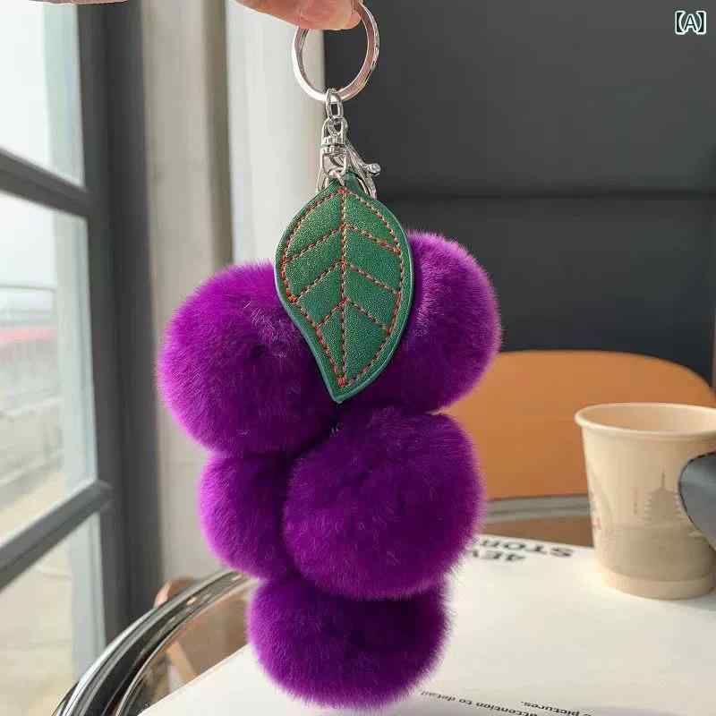 ・カテゴリ: キーホルダー・素材: ぬいぐるみ・カラー展開: パープル、バイオレット、ストロベリーレッド、レッド、ブルー、イエロー、ライトグリーン、オレンジレッド、シアン、ピンク、スカイブルー、ライトグレー、オフホワイト・スタイル: キュー...