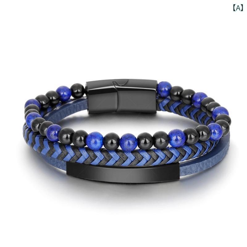 ・素材: チタン鋼・加工方法: 焼き付け塗装・対象: 男性・: 幾何学、楕円・用途: 旅行記念・カラー展開: ラピスラズリ、ゴールデンスワン・スタイル: 欧米風・テイスト: ファッション通勤・カテゴリ: 手元アクセサリー