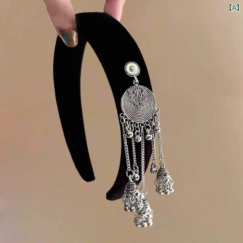 ・カテゴリ: ヘッドアクセサリー・スタイル: ・主な素材: 合金・加工: 電鍍・流行要素: タッセル、形状・柄・カラー展開: シルバー、ゴールド、レッド、ブラック・対象: 女性