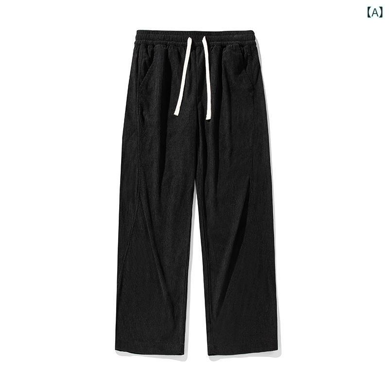 ・カテゴリ: スポーツカジュアルパンツ・性別: メンズ・スタイル: 香港風・タイプ: ベーシック・シルエット: ルーズフィット・丈: フルレングス・ウエスト: ミッドライズ・フロント: ドローストリング・厚さ: 普通・柄: 無地・主な素材:...