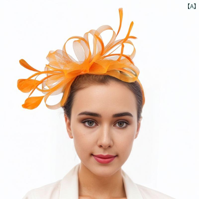 ・カテゴリ: ヘアアクセサリー・スタイル: シンプル・スタイル分類: きれいめカジュアル・主な素材: 羽根・加工: ハンドメイド・流行要素: ライン・柄: 幾何学模様・カラー展開: オレンジ、ロイヤルブルー、ブラック、ローズレッド、ホワイト...