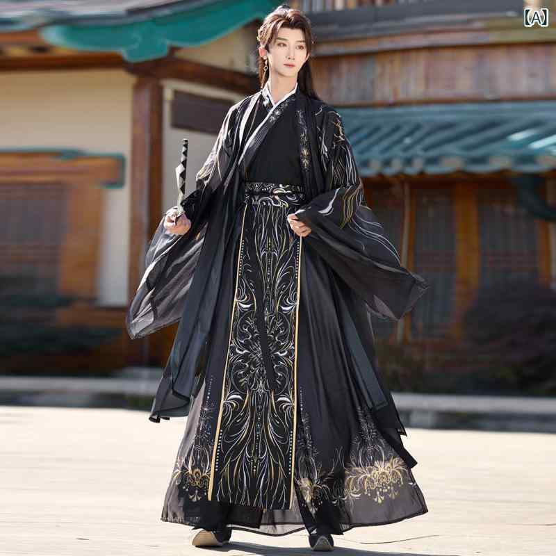 ・カテゴリ: ヤングカジュアル・主な素材: 麻混紡・スタイル: 中国風・柄: プリント・カラー展開: ブラック、ホワイト・サイズ展開: S、M、L、XL、XXL、3XL・対象: 青年・性別: 男性
