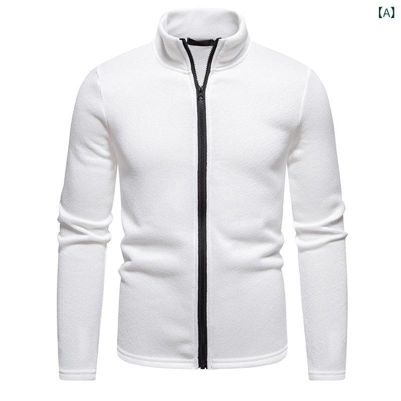 ・カテゴリ: スウェット・スタイル: ユースカジュアル・: カーディガン・ネックライン: スタンドカラー・袖丈: 長袖・フロント: ジッパー・厚さ: 普通・主な素材: ポリエステル・柄: ストライプ・フィット: ルーズフィット・カラー展開:...