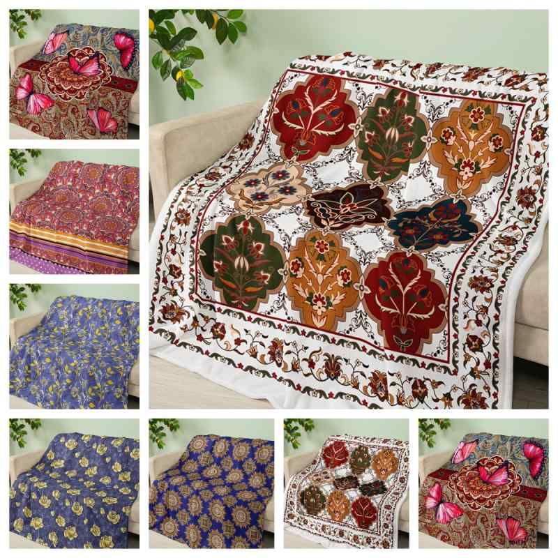 ・素材: ポリエステル・重量: 300g未満・柄: 植物花柄・種類: フランネル毛布・サイズ展開: 70x100cm、100x130cm、130x150cm、135x200cm、150x200cm、173x218cm、200x200cm、2...