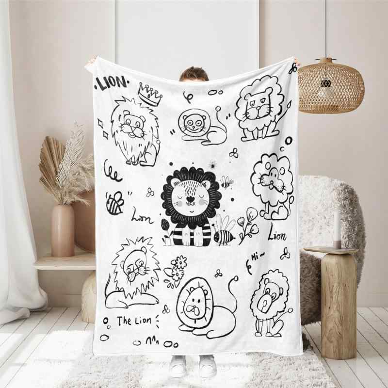 ・カテゴリ: 化学繊維毛布・種類: フランネル毛布・スタイル: 北欧・主な素材: ポリエステル・生地目付: 260gsm・総重量: 約300g～500g・適用シーズン: オールシーズン・サイズ展開: 100x150cm、130x150cm、...