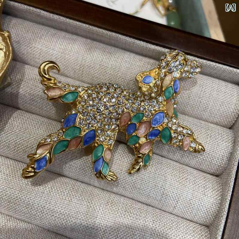 ・カテゴリ: 胸針・主な素材: 銅・デザイン: 幾何学、動物、花、植物・処理技術: 電気メッキ・スタイル: ヴィンテージ風、オリジナルデザイン・対象: レディース・機能: 記念、装飾、多機能、結婚、調節、両用、ウエスト引き締め、ギフト、露出...