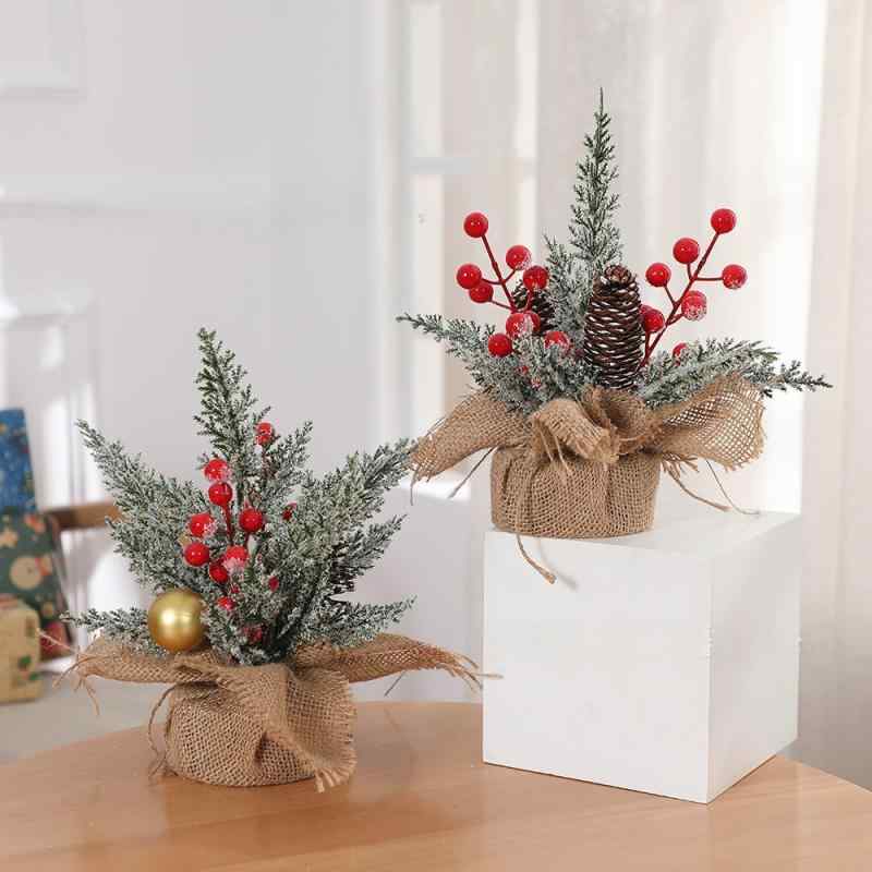 ・素材: PE・カテゴリ: クリスマスツリー・高さ: 25cm・用途: デスクトップ