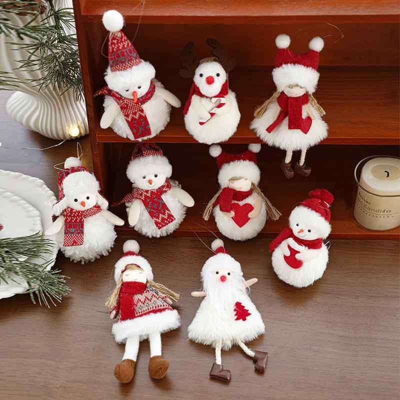 ・素材: 布・デザイン展開: ぬいぐるみ雪だるまオーナメントA、ぬいぐるみ雪だるまオーナメントB、ぬいぐるみ雪だるまオーナメントC、ぬいぐるみ雪だるまオーナメントD、ぬいぐるみ雪だるまオーナメントF、ぬいぐるみ雪だるまオーナメントG、ぬいぐ...