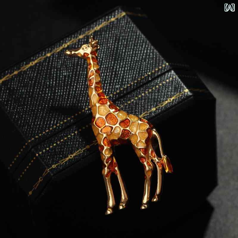 ・素材: 合金・スタイル: レディース・デザイン: 動物・処理プロセス: 電気メッキ・カラー展開: キリン（デザイン1）、キリン（デザイン2）・機能: 記念、装飾、多機能、結婚、調節、両用、ウエスト引き締め、ギフト、チラ見え防止、固定・テイ...