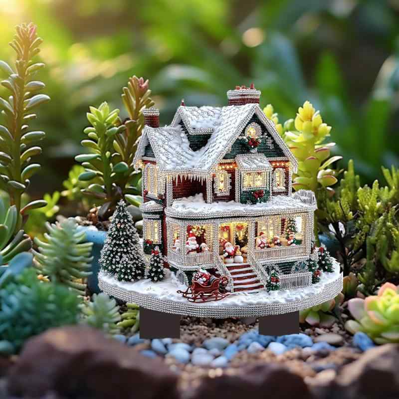 ・素材: アクリル・サイズ: 21x25cm・スタイル: アメリカンカントリー・加工: 印刷・適用イベント: クリスマス