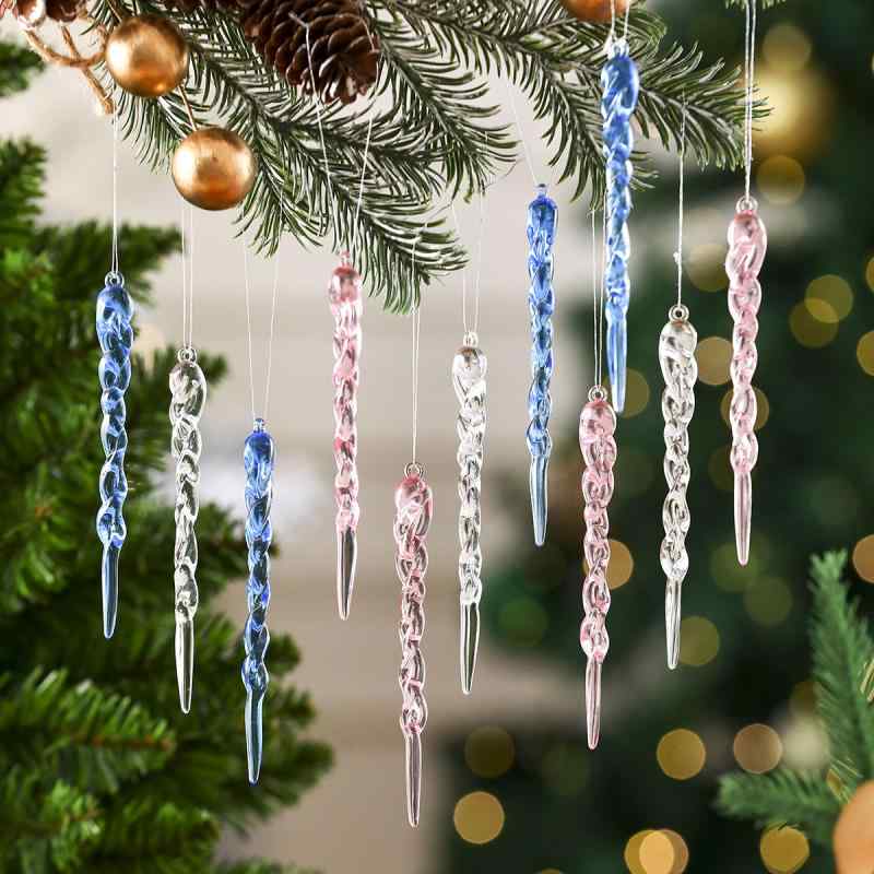 ・素材: アクリル・カラー展開: 透明、ピンク、ブルー・適用イベント: クリスマス
