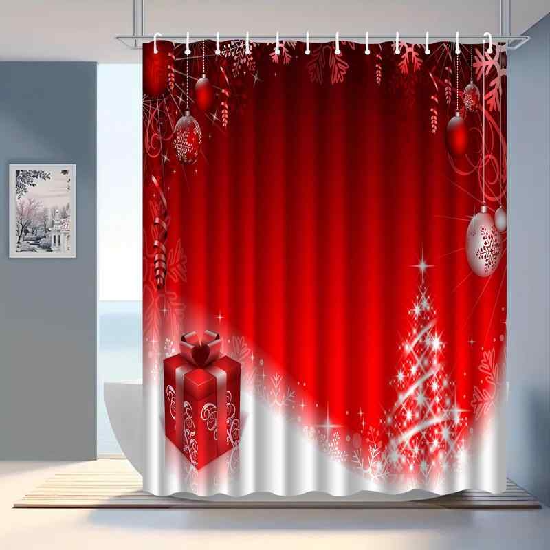 ・主な素材: ポリエステル・スタイル: アメリカンスタイル・柄: クリスマス雪の結晶・サイズ展開: 90x180cm, 120x180cm, 150x180cm, 180x180cm, 180x200cm・カテゴリ: 防水シャワーカーテン・...