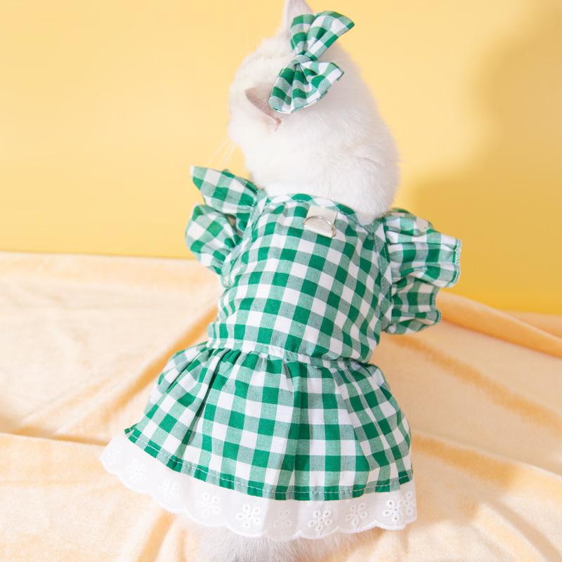・主な素材: 綿・カテゴリ: ペット用スカート・カラー展開: レッドチェック、グリーンチェック、ピンクホワイトチェック、ブルーホワイトチェック、バタフライ、ピーチレッドチェック、イエローチェック、イエローひまわり、ピンクひまわり、イエローレ...