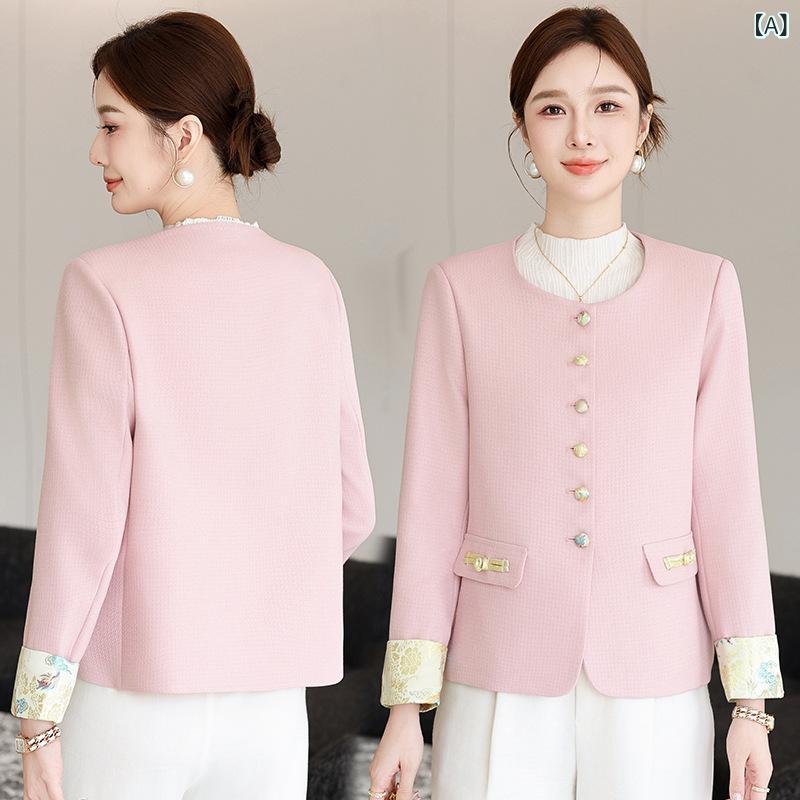 ・カテゴリ: アウター・主な素材: ポリエステル95%以上・柄: 無地・フィット: レギュラー・セット内容: 単品・厚さ: 中厚・着丈: 標準丈・袖丈: 長袖・袖タイプ: レギュラー・ネックライン: クルーネック・要素: エレガント・加工:...