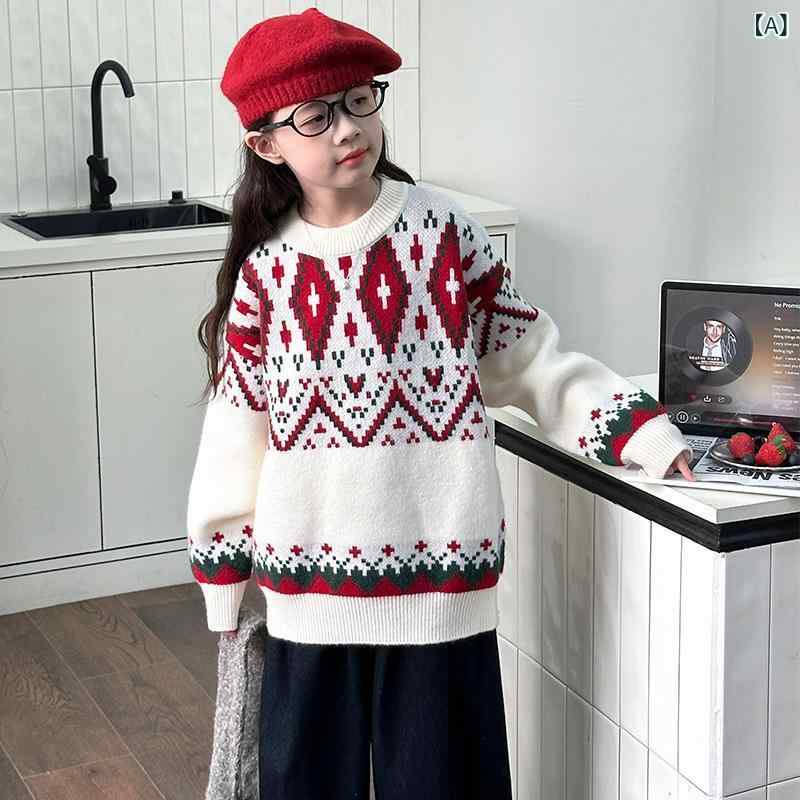 ・カテゴリ: キッズセーター・性別: 女性・対象年齢層: 中大童（8歳以上）・対応身長: 120cm、130cm、140cm、150cm、160cm、170cm・スタイル: 韓国・生地: ニット・生地加工: 柔軟加工・主な生地成分: アセテ...