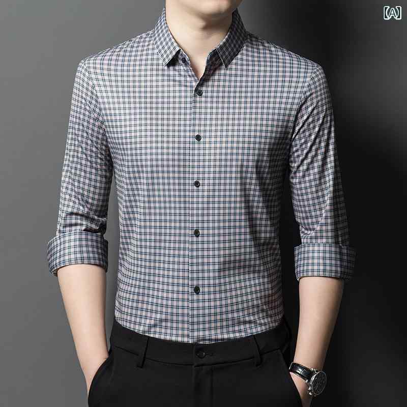 ・カテゴリ: シャツ・スタイル: ミドル・シニア向け・対象年齢: 大人・対象性別: メンズ・主な素材: ポリエステル・素材の番手: 100番手・ネックライン: スクエアカラー・袖丈: 長袖・柄: パッチワーク・加工: プリント・染色・シルエ...