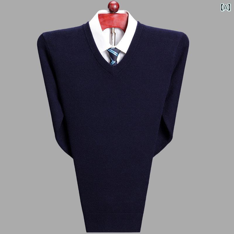 ・カテゴリ: セーター・スタイル: カジュアル、プルオーバー・主な素材: 羊毛71〜75%、ポリエステル・ネックライン: Vネック・袖丈: 長袖・: 配色切り替え・フィット: レギュラーフィット・厚さ: 厚手・着丈: 標準丈・加工: シワ防...