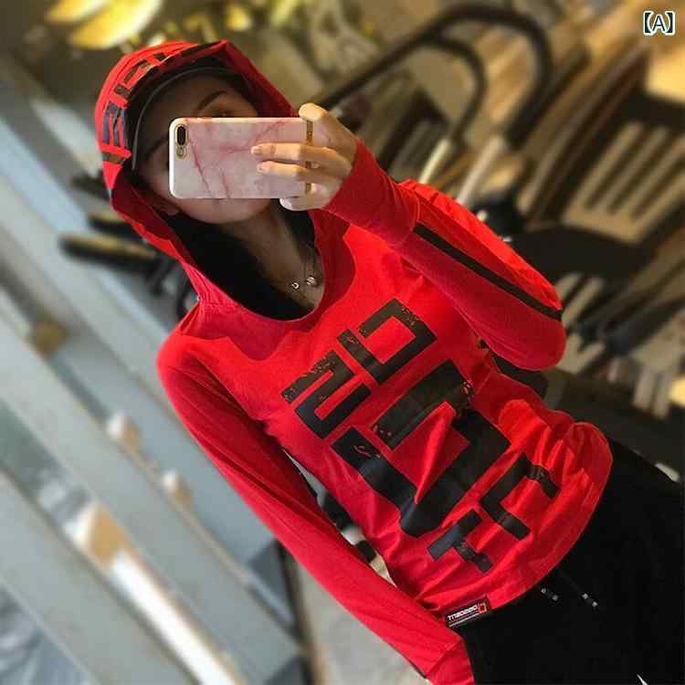 ・カテゴリ: Tシャツ・機能: 吸湿速乾・性別: レディース・生地: 化繊混紡・素材構成: ナイロン80%・カラー展開: レッド、ブラック・サイズ展開: S, M, L・袖丈: 長袖・着用方法: プルオーバー・着丈: ヒップ丈・フィット: ...